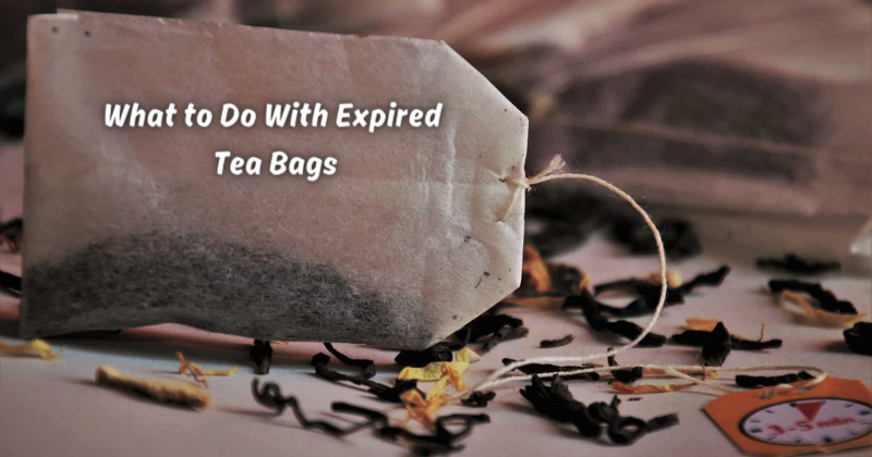 What to Do With Expired Tea Bags